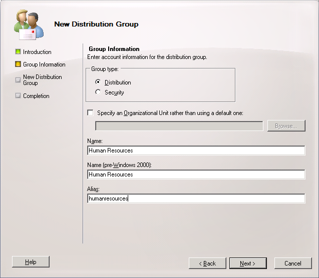 Exchange 2010 How To Create A Distribution List IT Support Guides Exchange 2010 How To Create A Distribution List IT Support Guides