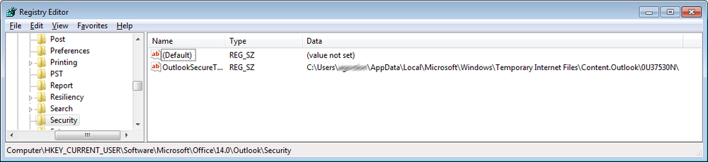 Outlook Temporary Attachment Folder IT Support Guides