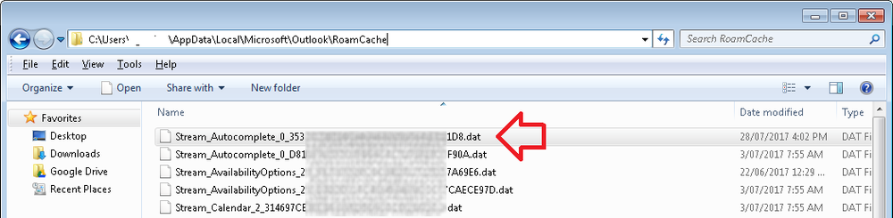 Outlook 2013 2016 Where Is The Auto complete List Stored 