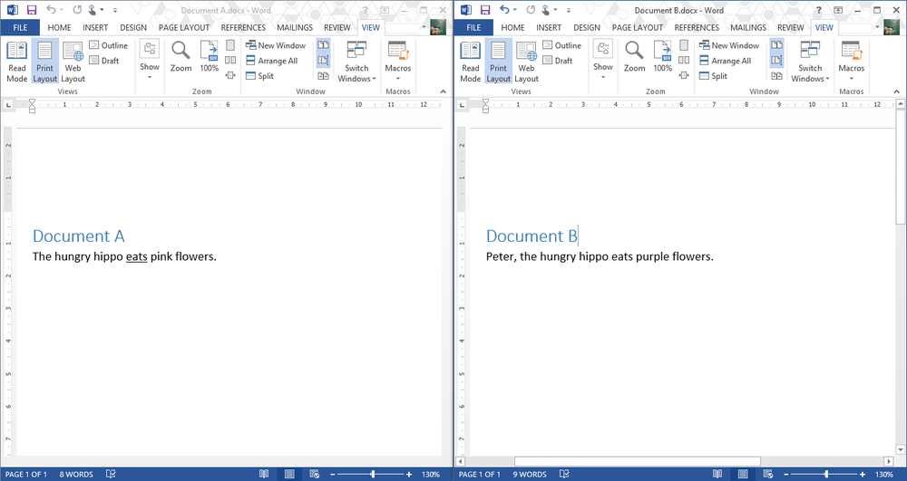 Word 2013 How To Compare Two Document For Differences IT Support Guides